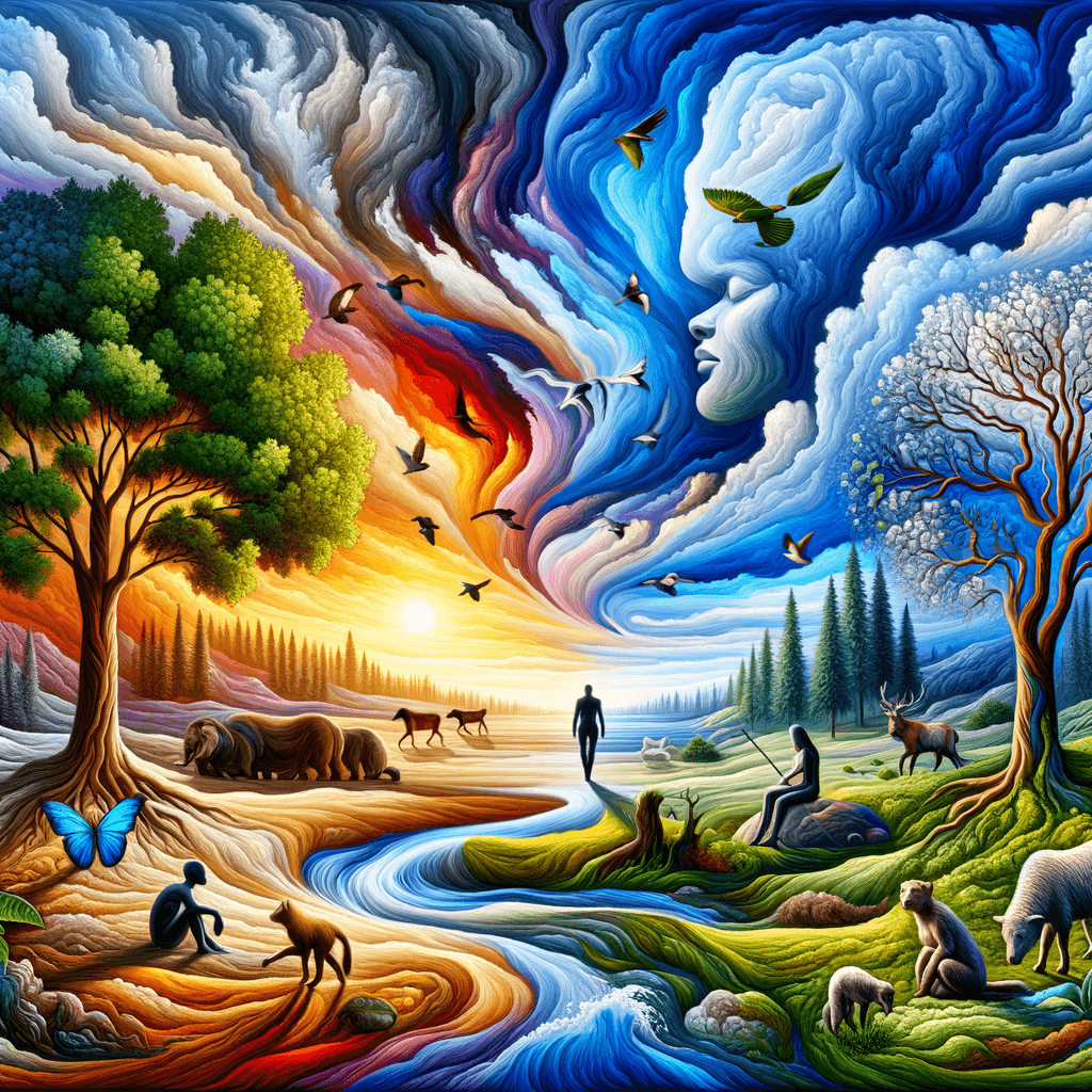 Come l’arte esplora il rapporto tra uomo e natura?