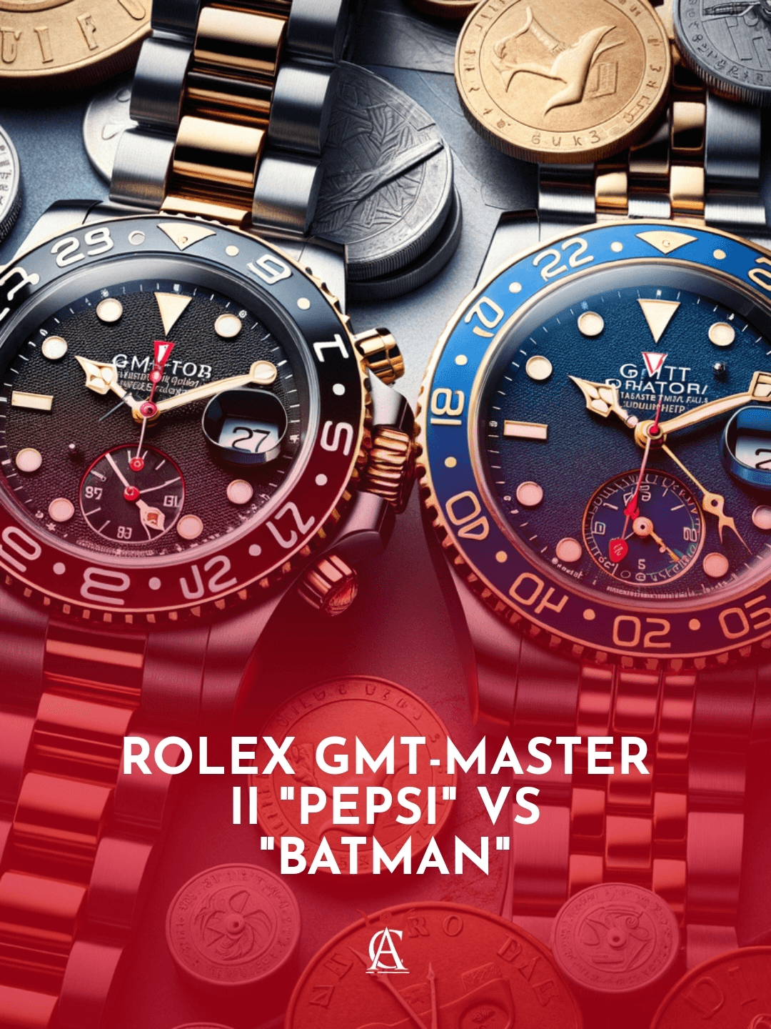 Rolex GMT-Master II "Pepsi" vs "Batman"