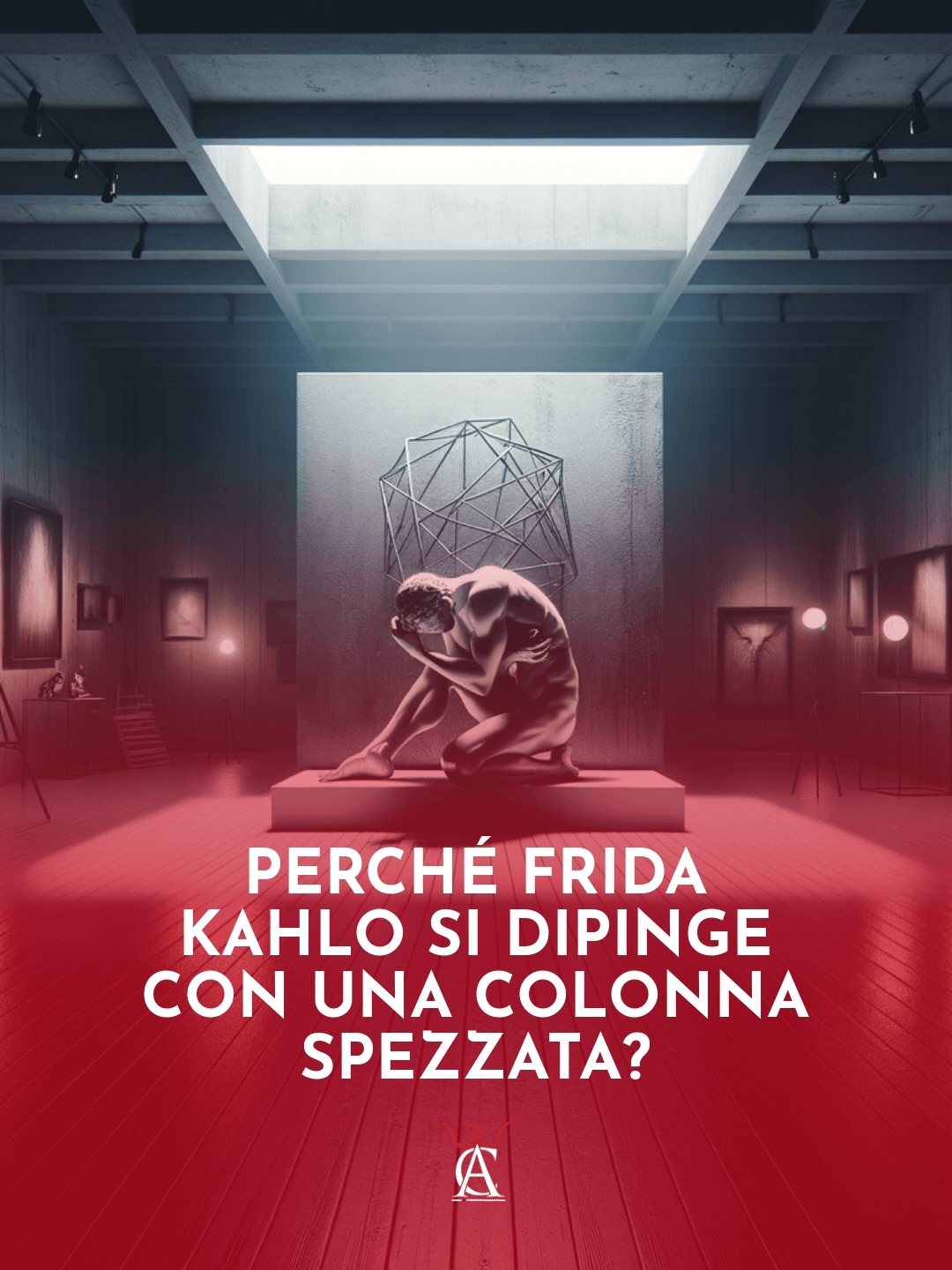 Perché Frida Kahlo si dipinge con una colonna spezzata?
