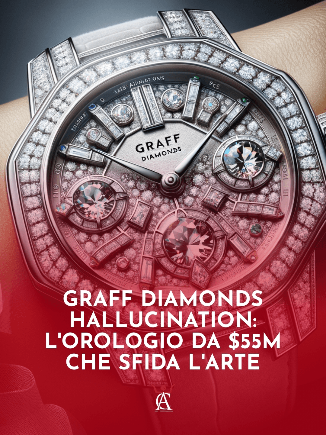 Graff Diamonds Hallucination: L'Orologio da $55M che Sfida l'Arte