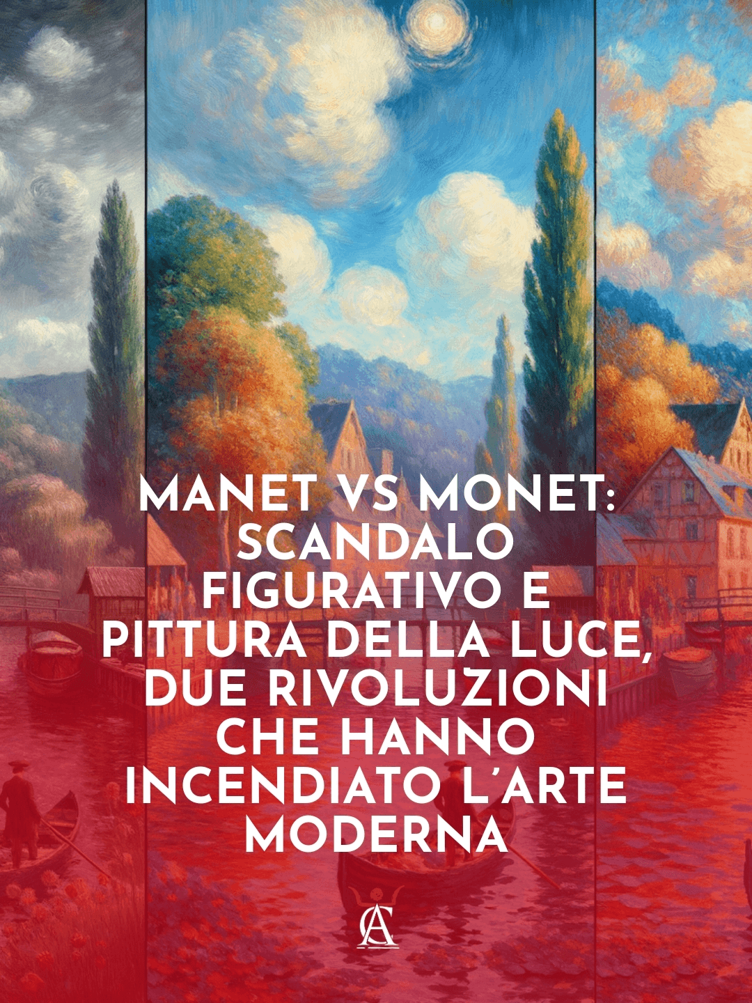 Manet vs Monet: Scandalo Figurativo e Pittura della Luce, Due ...